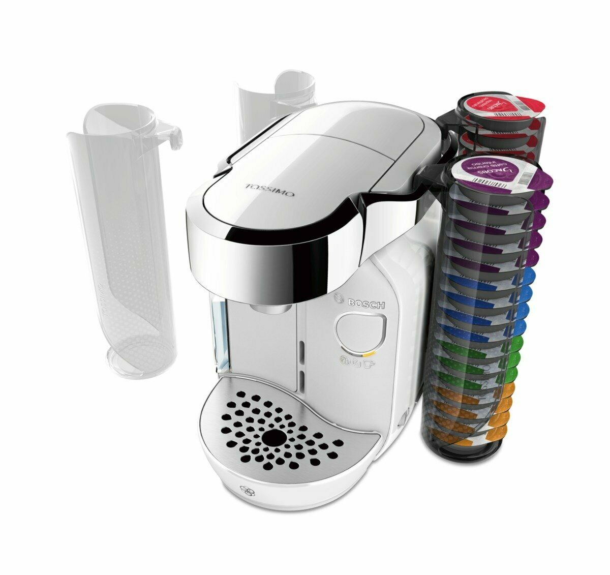 Bosch Tassimo Caddy TAS7004GB Hot Drinks / Multi-Beverage Coffee Machi ...